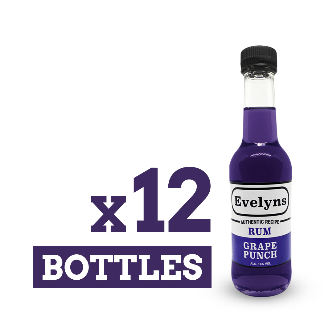 Evelyns Rum Punch | Grape | 14% Vol | X12 Bottles
